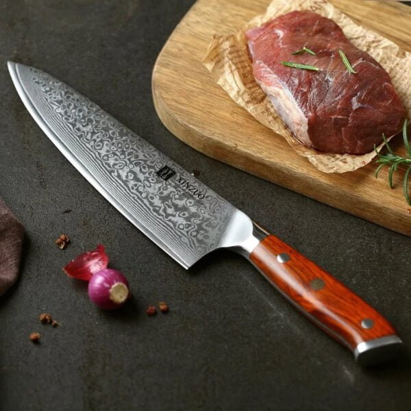 Damascus Chef Knife - Damascus Steel Store